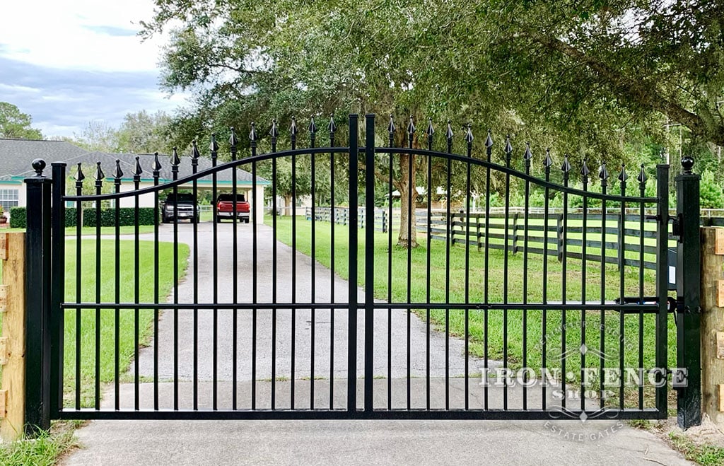 The 5 Basic Steps to Install an Aluminum or Iron Driveway Gate – Iron ...