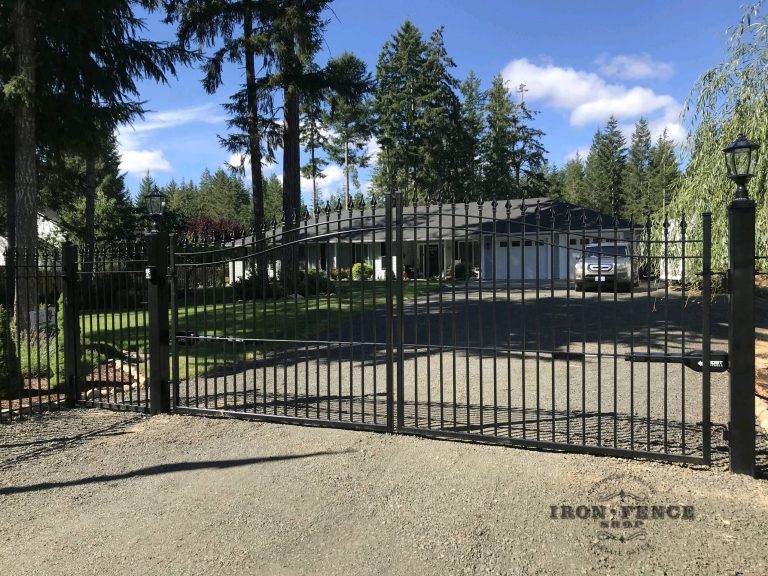 Driveway Gate Installation: Post Spacing, Post Width and Post Depth ...
